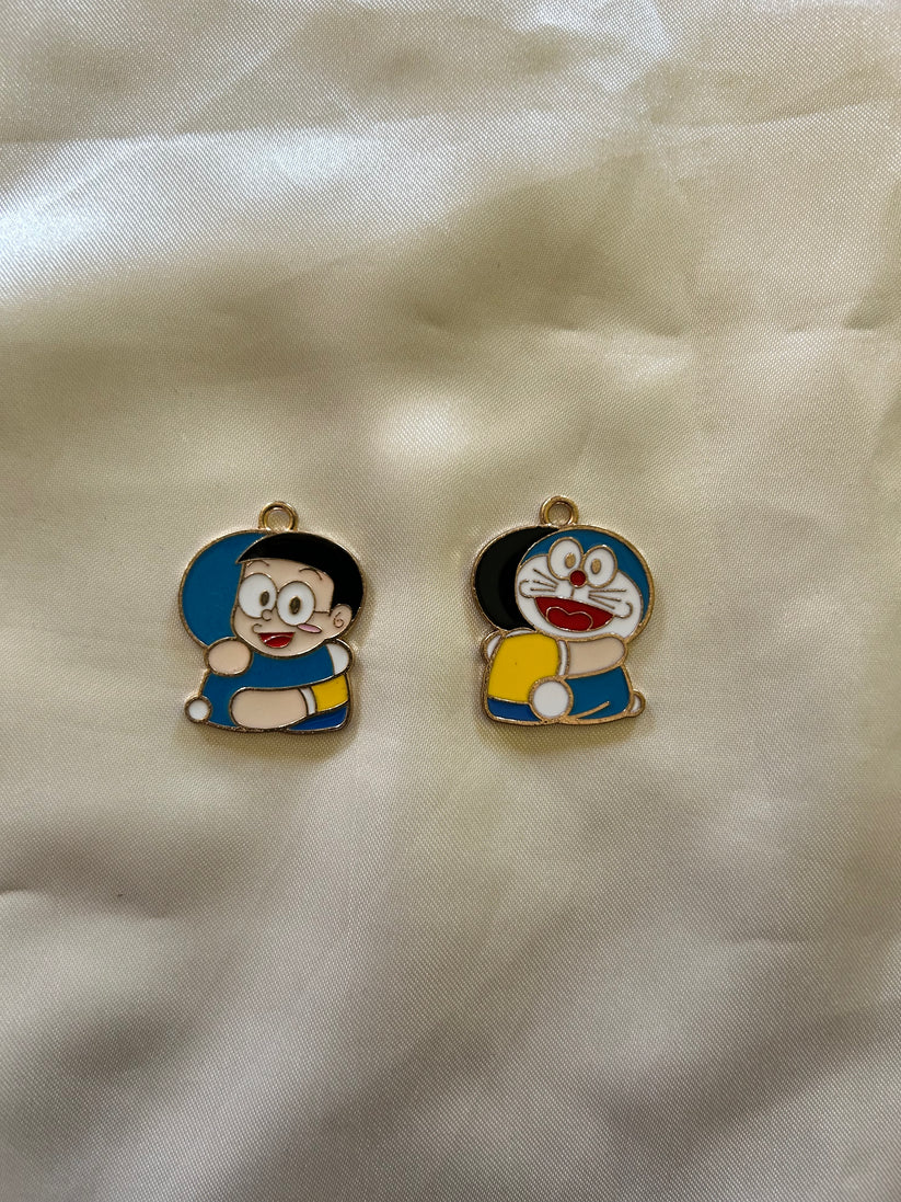 Doraemon two sided charm – Scrunchit