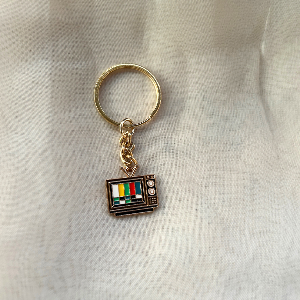Vintage TV Keychain - The Vintage Collection – Scrunchit